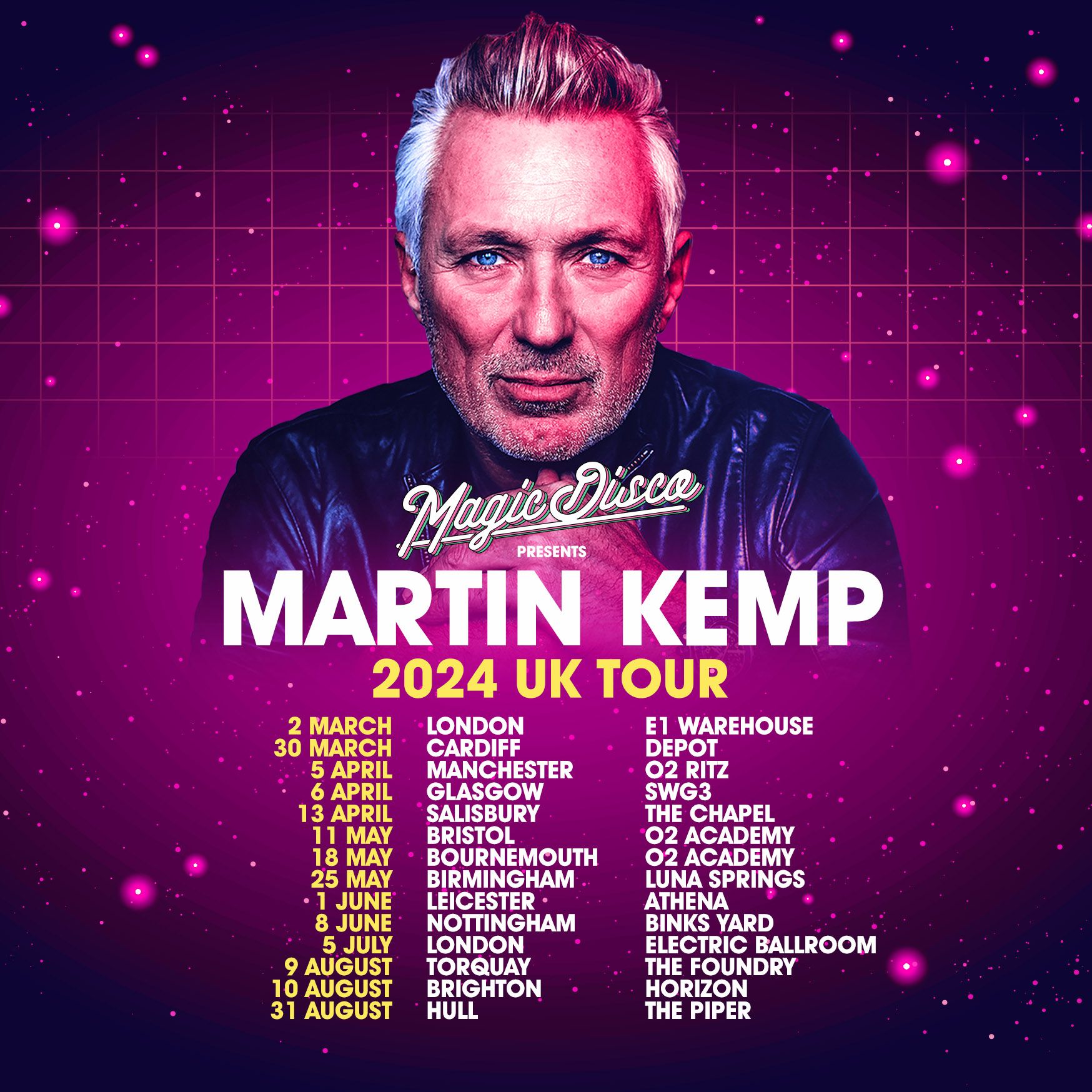Martin Kemp - Live DJ Set - Back to the 80's - The Foundry Torquay