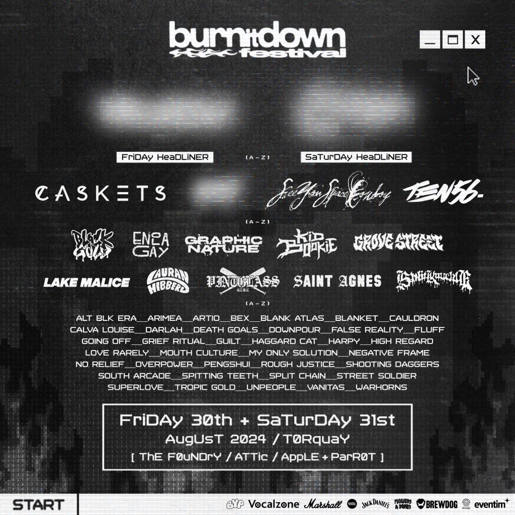 Burn It Down Festival 2024 - The Foundry Torquay