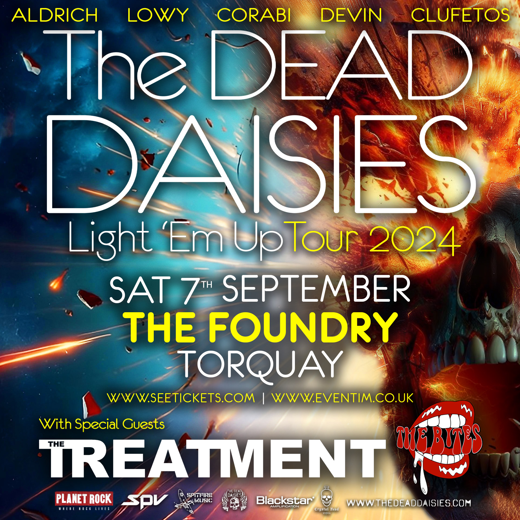 The Dead Daisies - The Foundry Torquay