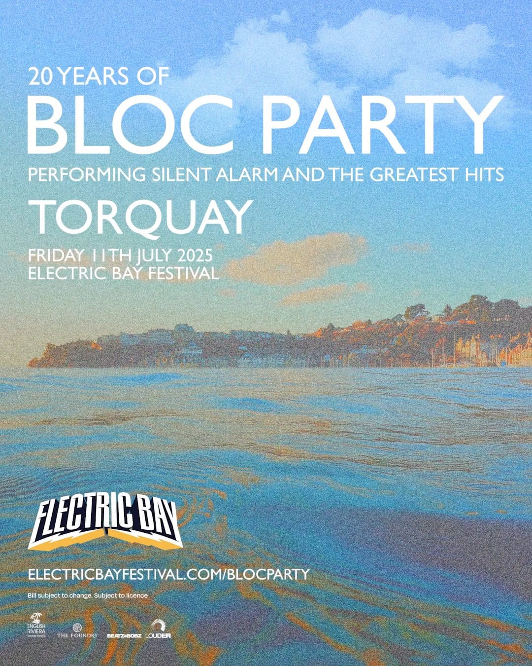 Electric Bay Festival - Friday 11th July - The Foundry Torquay