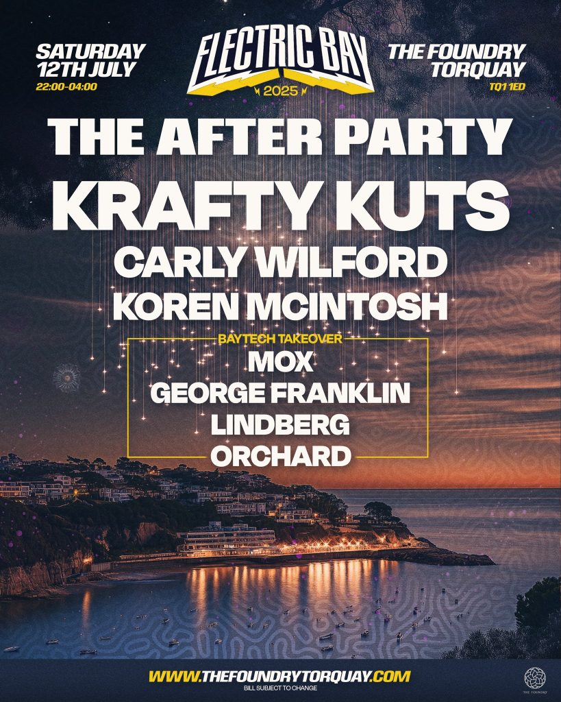 Electric Bay Saturday Afterparty - The Foundry Torquay