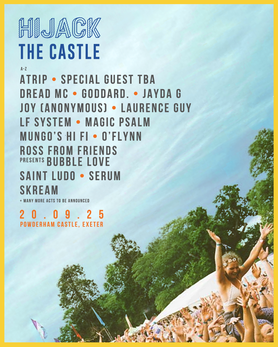 Hijack the Castle 2025 - The Foundry Torquay