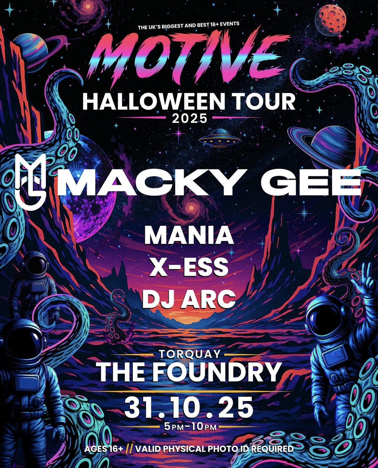 Torquay Halloween 16+ Rave - The Foundry Torquay